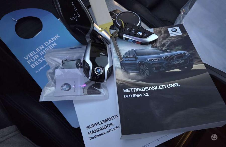 Zils BMW X3 2019 Elektrėnai, ar dzinēja tilpumu 3.00 L un nobraukumu 236 tūkst. km par 26200 €, foto 57 vietnē AUTOMOTO.COM.LV