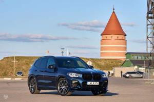 Zils BMW X3 2019 Klaipėda, ar dzinēja tilpumu 3.00 L un nobraukumu 141 tūkst. km par 25000 €, foto  vietnē AUTOMOTO.COM.LV