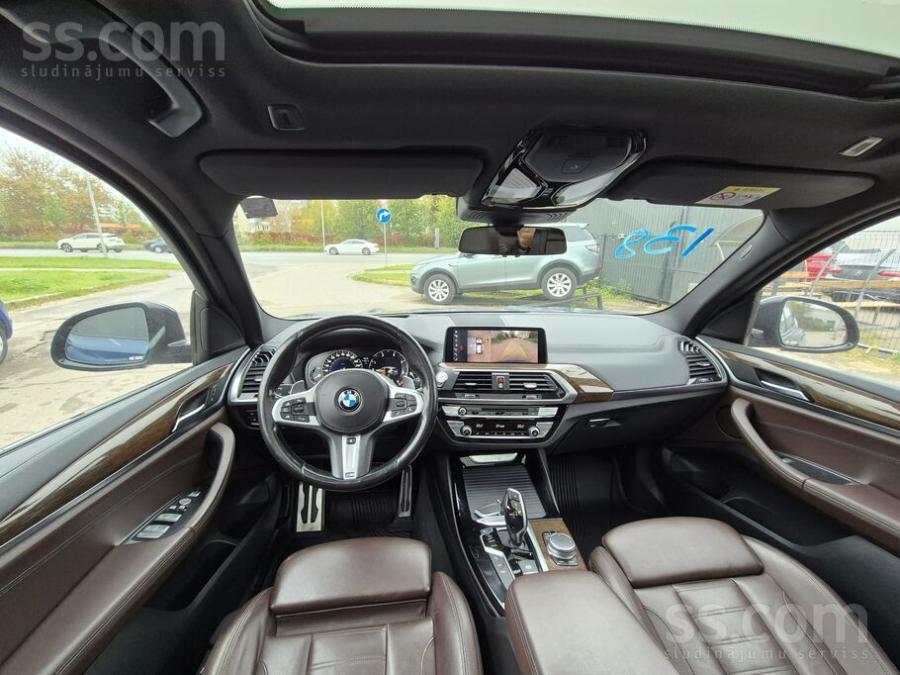 Zils BMW X3 2019 Rīga, ar dzinēja tilpumu 3.00 L un nobraukumu 229 tūkst. km par 23990 €, foto 13 vietnē AUTOMOTO.COM.LV