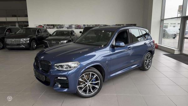 Zils BMW X3 2019 Marijampole, ar dzinēja tilpumu 2.99 L un nobraukumu 98 tūkst. km par 27999 €, foto 1 vietnē AUTOMOTO.COM.LV