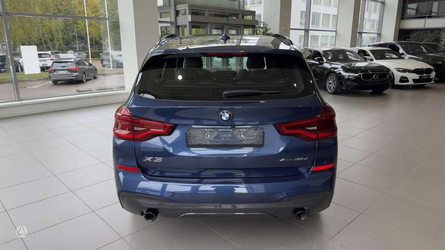 Zils BMW X3 2019 Marijampole, ar dzinēja tilpumu 2.99 L un nobraukumu 98 tūkst. km par 27999 €, foto 5 vietnē AUTOMOTO.COM.LV
