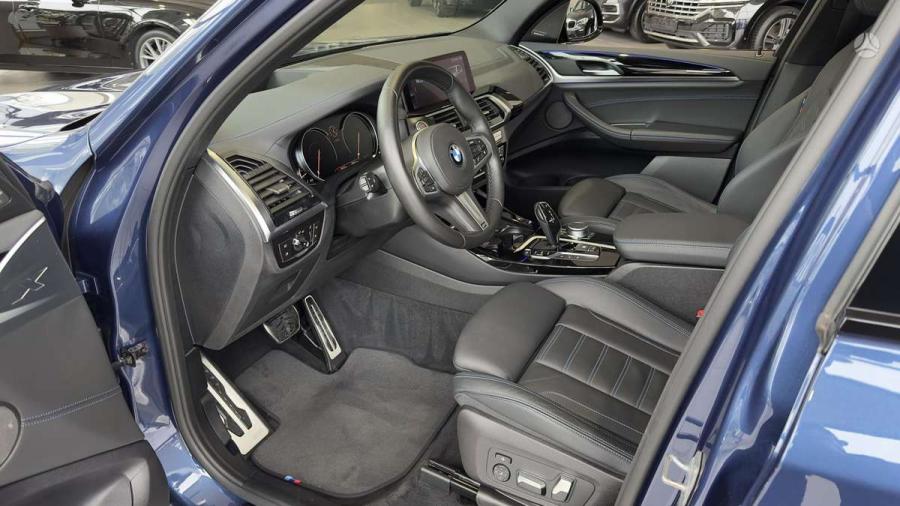 Zils BMW X3 2019 Marijampole, ar dzinēja tilpumu 2.99 L un nobraukumu 98 tūkst. km par 27999 €, foto 14 vietnē AUTOMOTO.COM.LV