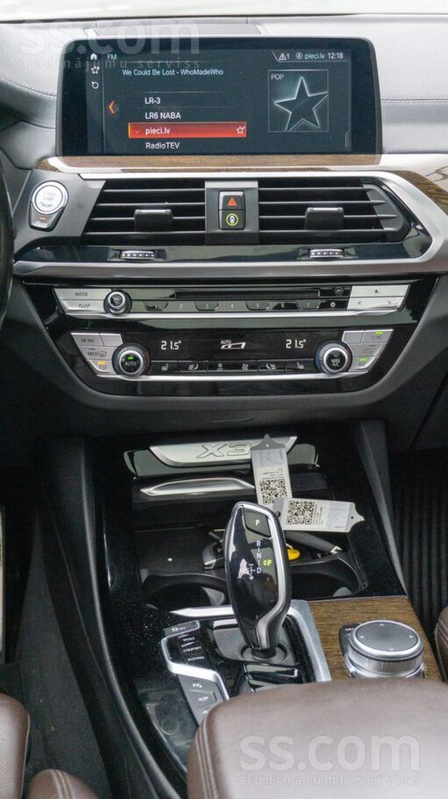 Zils BMW X3 2019 Rīga, ar dzinēja tilpumu 3.00 L un nobraukumu 229 tūkst. km par 23990 €, foto 14 vietnē AUTOMOTO.COM.LV