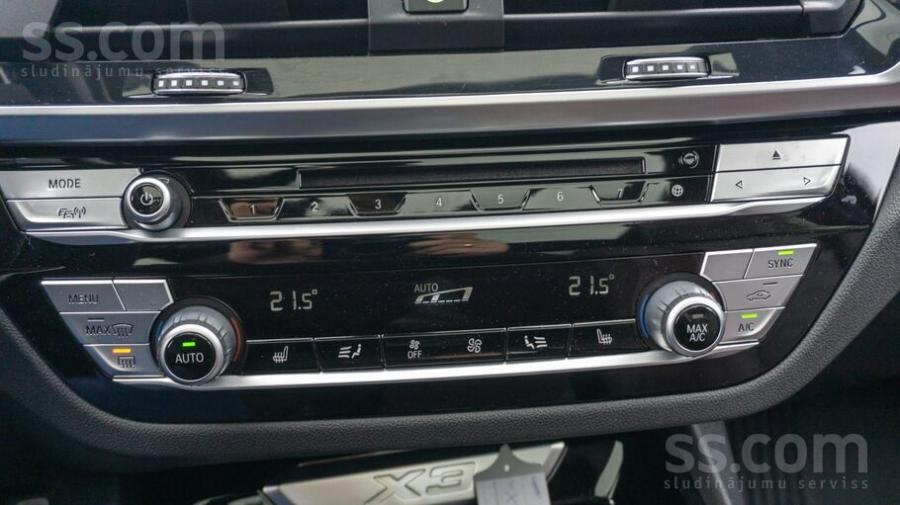 Zils BMW X3 2019 Rīga, ar dzinēja tilpumu 3.00 L un nobraukumu 229 tūkst. km par 23990 €, foto 18 vietnē AUTOMOTO.COM.LV