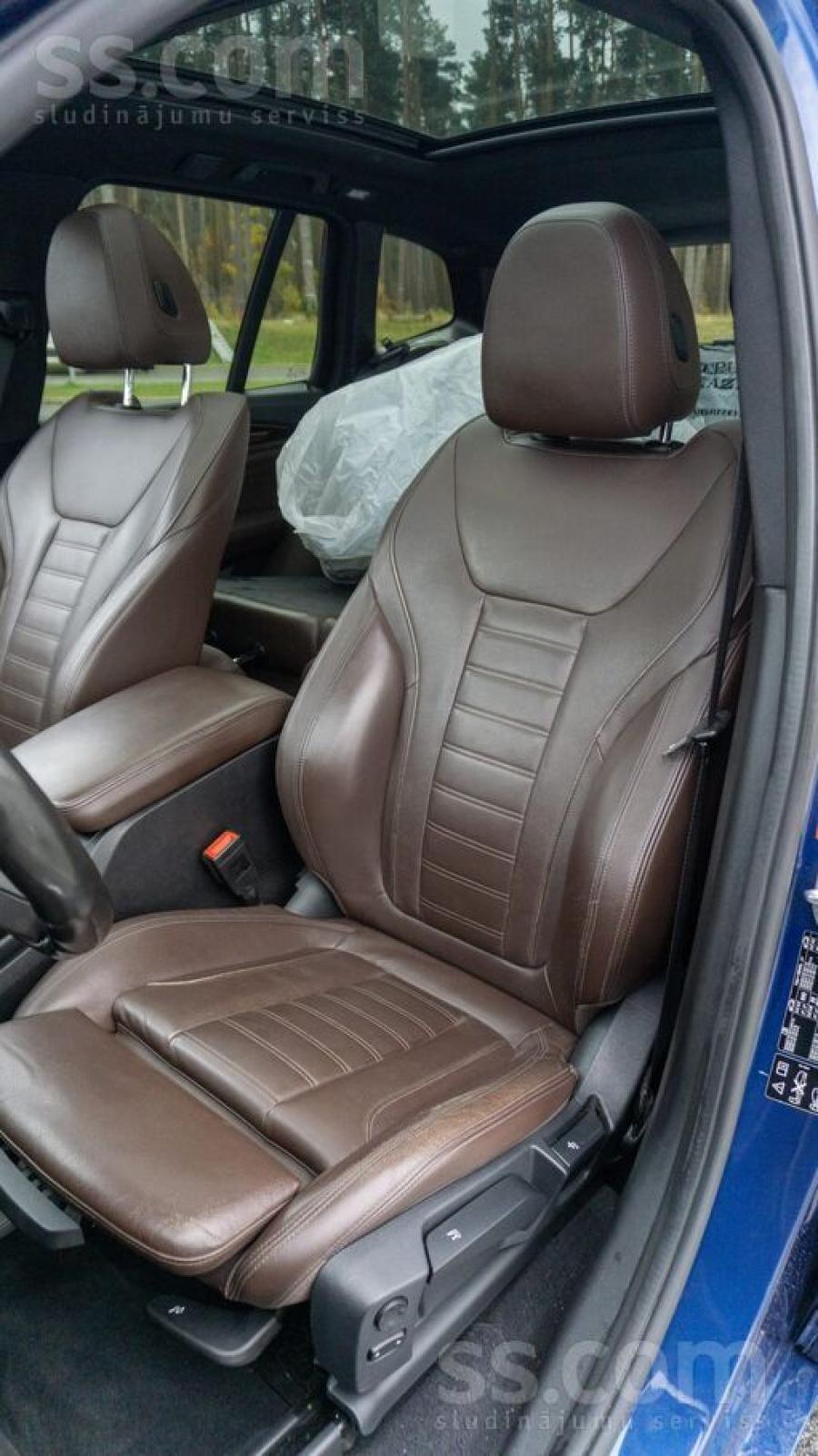 Zils BMW X3 2019 Rīga, ar dzinēja tilpumu 3.00 L un nobraukumu 229 tūkst. km par 23990 €, foto 28 vietnē AUTOMOTO.COM.LV