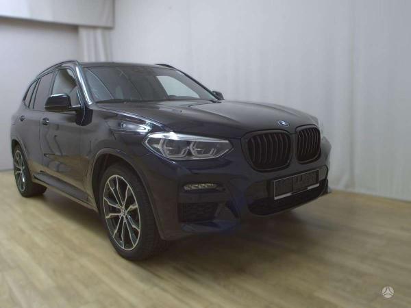 Blue BMW X3 2020 in Vilnius, with an engine capacity of 2.00 L and mileage of 94 thousand km for 35200 €, photo 2 on AUTOMOTO.COM.LV