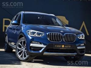 Blue BMW X3 2020 in Tukums, with an engine capacity of 1.60 L and mileage of 191 thousand km for 21990 €, photo  on AUTOMOTO.COM.LV