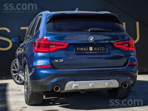 Blue BMW X3 2020 in Tukums, with an engine capacity of 1.60 L and mileage of 191 thousand km for 21990 €, photo 4 on AUTOMOTO.COM.LV