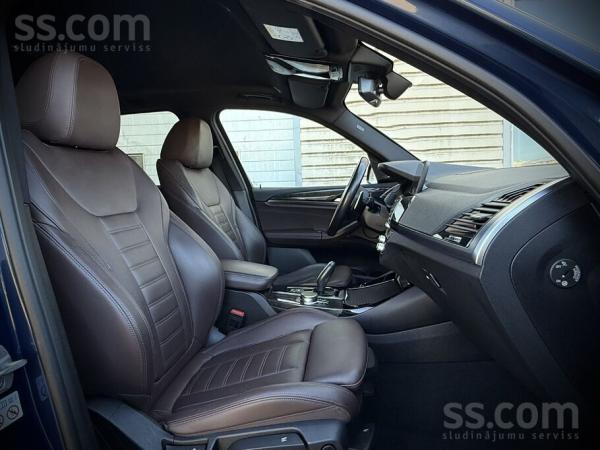 Zils BMW X3 2020 Tukums, ar dzinēja tilpumu 3.00 L un nobraukumu 220 tūkst. km par 24990 €, foto 7 vietnē AUTOMOTO.COM.LV