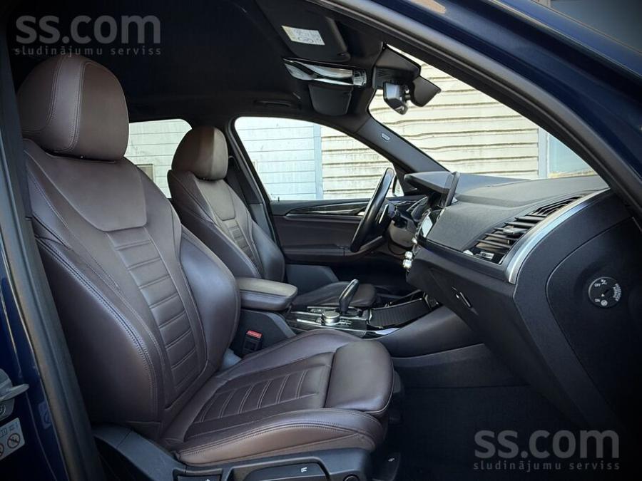 Zils BMW X3 2020 Tukums, ar dzinēja tilpumu 3.00 L un nobraukumu 220 tūkst. km par 24990 €, foto 8 vietnē AUTOMOTO.COM.LV