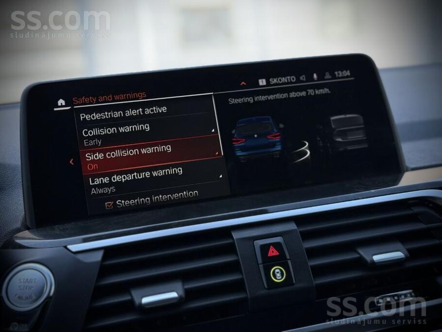 Zils BMW X3 2020 Tukums, ar dzinēja tilpumu 3.00 L un nobraukumu 220 tūkst. km par 24990 €, foto 25 vietnē AUTOMOTO.COM.LV