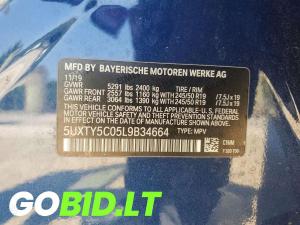 Blue BMW X3 2020 in Siauliai, with an engine capacity of 2.00 L and mileage of 200 thousand km for 14700 €, photo 13 on AUTOMOTO.COM.LV