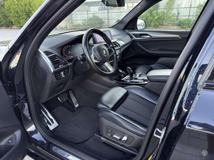 Blue BMW X3 2020 in Taurage, with an engine capacity of 2.00 L and mileage of 201 thousand km for 24500 €, photo 11 on AUTOMOTO.COM.LV