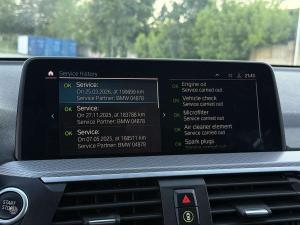Blue BMW X3 2020 in Taurage, with an engine capacity of 2.00 L and mileage of 201 thousand km for 24500 €, photo 25 on AUTOMOTO.COM.LV