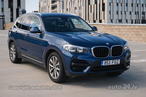Zils BMW X3 2020 Tallina, ar dzinēja tilpumu 2.00 L un nobraukumu 114 tūkst. km par 31900 €, foto 5 vietnē AUTOMOTO.COM.LV
