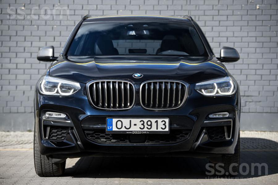 Blue BMW X3 2020 in Tukums, with an engine capacity of 3.00 L and mileage of 189 thousand km for 26990 €, photo 6 on AUTOMOTO.COM.LV