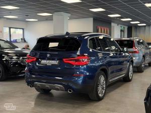 Blue BMW X3 2021 in Klaipeda, with an engine capacity of 2.00 L and mileage of 234 thousand km for 27900 €, photo 6 on AUTOMOTO.COM.LV