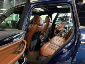 Blue BMW X3 2021 in Klaipeda, with an engine capacity of 2.00 L and mileage of 234 thousand km for 27900 €, photo 8 on AUTOMOTO.COM.LV