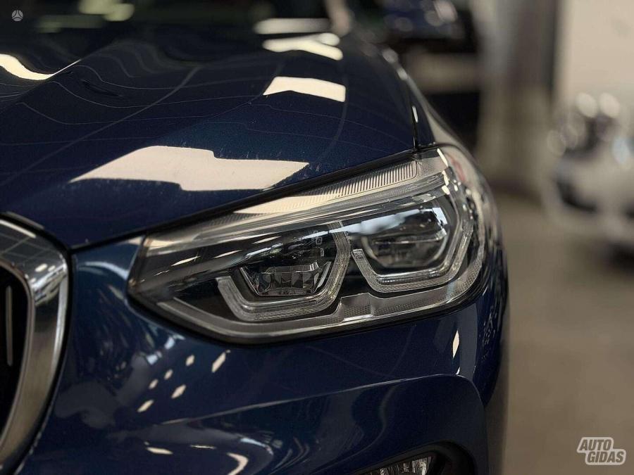 Blue BMW X3 2021 in Klaipeda, with an engine capacity of 2.00 L and mileage of 234 thousand km for 27900 €, photo 11 on AUTOMOTO.COM.LV