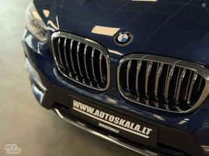 Blue BMW X3 2021 in Klaipeda, with an engine capacity of 2.00 L and mileage of 234 thousand km for 27900 €, photo 13 on AUTOMOTO.COM.LV