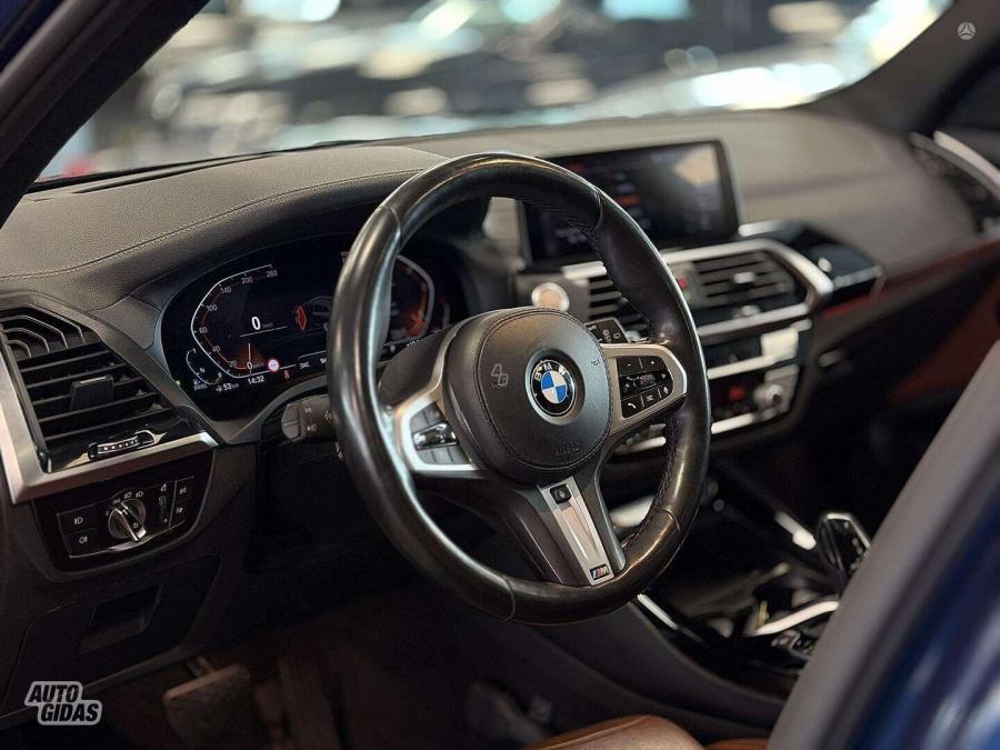 Blue BMW X3 2021 in Klaipeda, with an engine capacity of 2.00 L and mileage of 234 thousand km for 27900 €, photo 33 on AUTOMOTO.COM.LV