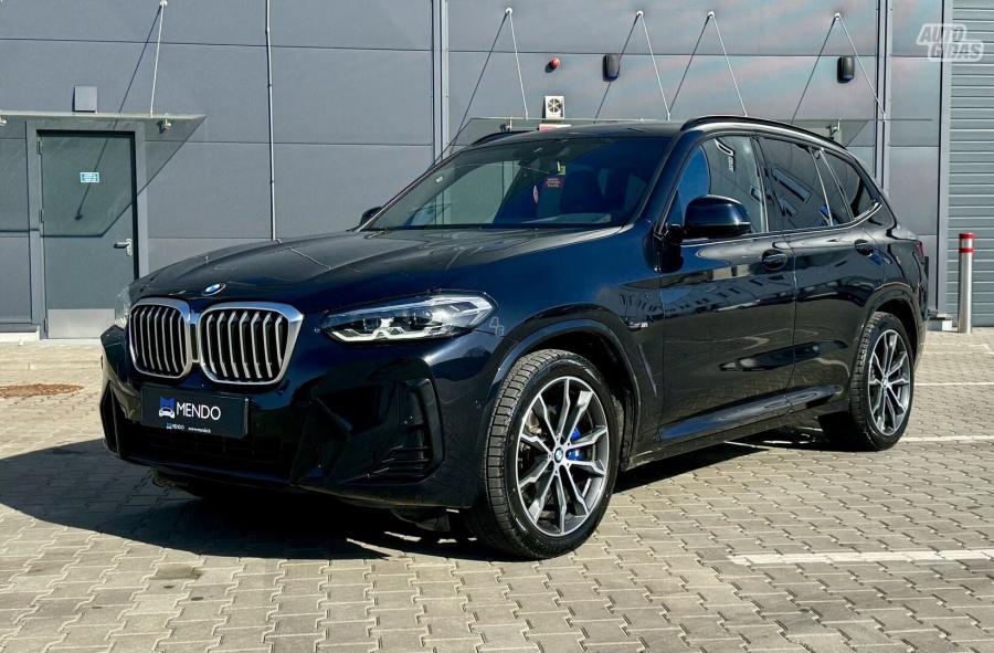 Zils BMW X3 2021 Viļņa, ar dzinēja tilpumu 2.00 L un nobraukumu 116 tūkst. km par 34990 €, foto 1 vietnē AUTOMOTO.COM.LV