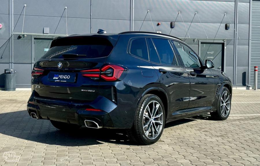 Zils BMW X3 2021 Viļņa, ar dzinēja tilpumu 2.00 L un nobraukumu 116 tūkst. km par 34990 €, foto 3 vietnē AUTOMOTO.COM.LV