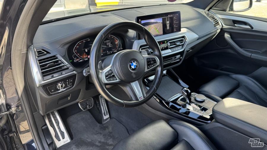 Zils BMW X3 2021 Viļņa, ar dzinēja tilpumu 2.00 L un nobraukumu 116 tūkst. km par 34990 €, foto 15 vietnē AUTOMOTO.COM.LV