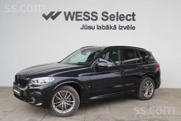 Синий БМВ Х3 2021 в Рига, объемом двигателя 2.00 л и пробегом 138 тыс. км за 29999 €, фото 1 на AUTOMOTO.COM.LV