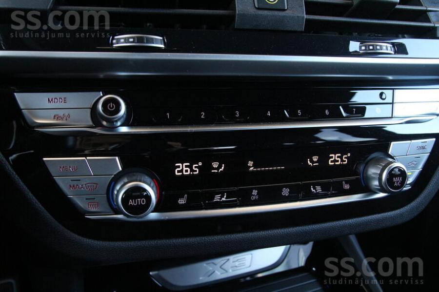 Zils BMW X3 2021 Rīga, ar dzinēja tilpumu 2.00 L un nobraukumu 138 tūkst. km par 29999 €, foto 23 vietnē AUTOMOTO.COM.LV