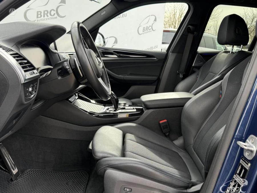 Синий БМВ Х3 2021 в Клайпеда, объемом двигателя 2.00 л и пробегом 82 тыс. км за 28900 €, фото 21 на AUTOMOTO.COM.LV