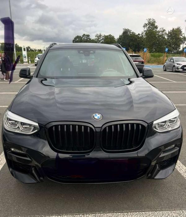 Blue BMW X3 2021 in Utena, with an engine capacity of 2.00 L and mileage of 209 thousand km for 26250 €, photo 7 on AUTOMOTO.COM.LV