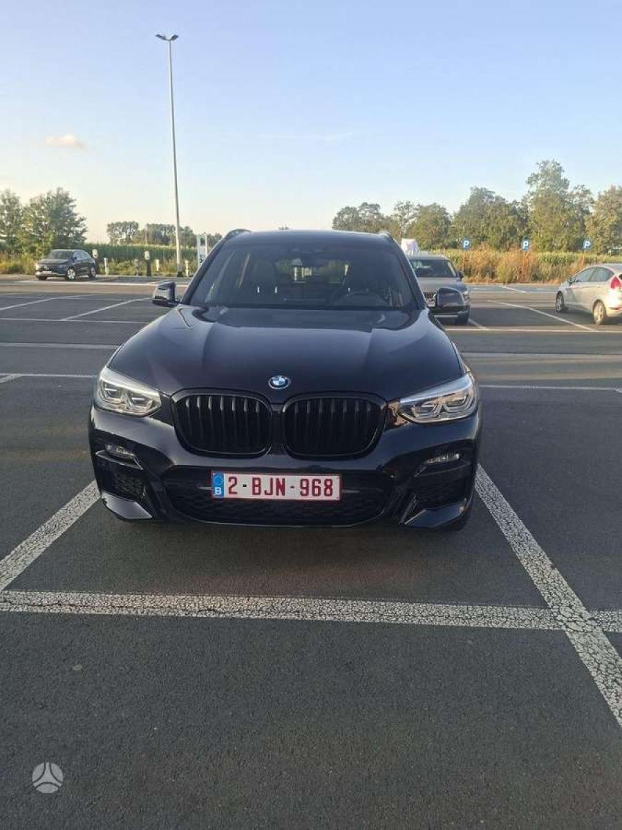 Blue BMW X3 2021 in Utena, with an engine capacity of 2.00 L and mileage of 209 thousand km for 26250 €, photo 4 on AUTOMOTO.COM.LV