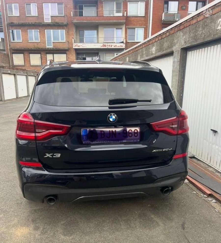 Blue BMW X3 2021 in Utena, with an engine capacity of 2.00 L and mileage of 209 thousand km for 26250 €, photo 7 on AUTOMOTO.COM.LV