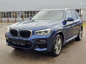 Blue BMW X3 2021 in Rokiskis, with an engine capacity of 2.00 L and mileage of 248 thousand km for 18950 €, photo  on AUTOMOTO.COM.LV
