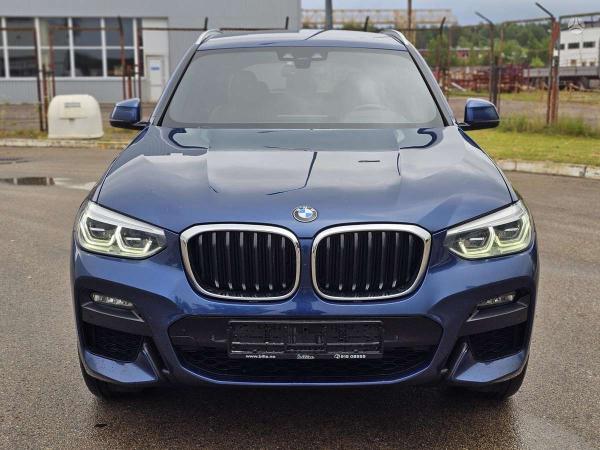 Blue BMW X3 2021 in Rokiskis, with an engine capacity of 2.00 L and mileage of 248 thousand km for 18950 €, photo 2 on AUTOMOTO.COM.LV