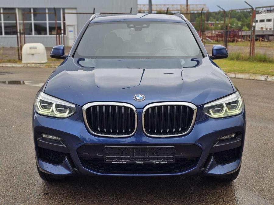 Blue BMW X3 2021 in Rokiskis, with an engine capacity of 2.00 L and mileage of 248 thousand km for 18950 €, photo 3 on AUTOMOTO.COM.LV
