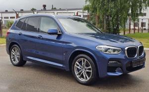 Blue BMW X3 2021 in Rokiskis, with an engine capacity of 2.00 L and mileage of 248 thousand km for 18950 €, photo 6 on AUTOMOTO.COM.LV