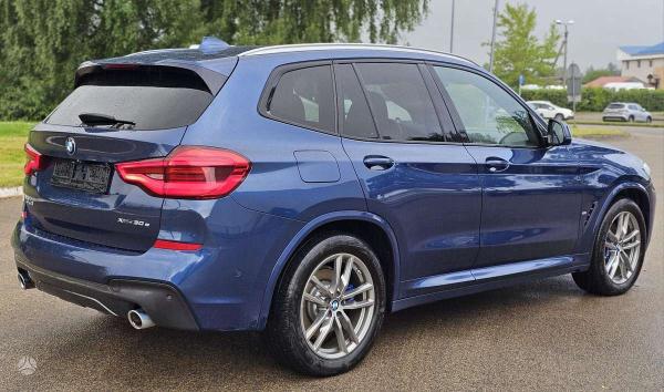 Blue BMW X3 2021 in Rokiskis, with an engine capacity of 2.00 L and mileage of 248 thousand km for 18950 €, photo 10 on AUTOMOTO.COM.LV