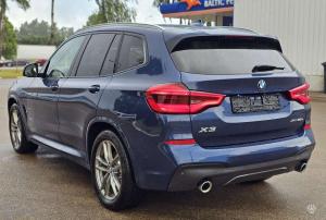 Blue BMW X3 2021 in Rokiskis, with an engine capacity of 2.00 L and mileage of 248 thousand km for 18950 €, photo 14 on AUTOMOTO.COM.LV