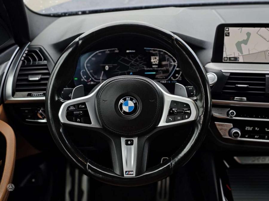 Blue BMW X3 2021 in Rokiskis, with an engine capacity of 2.00 L and mileage of 248 thousand km for 18950 €, photo 21 on AUTOMOTO.COM.LV