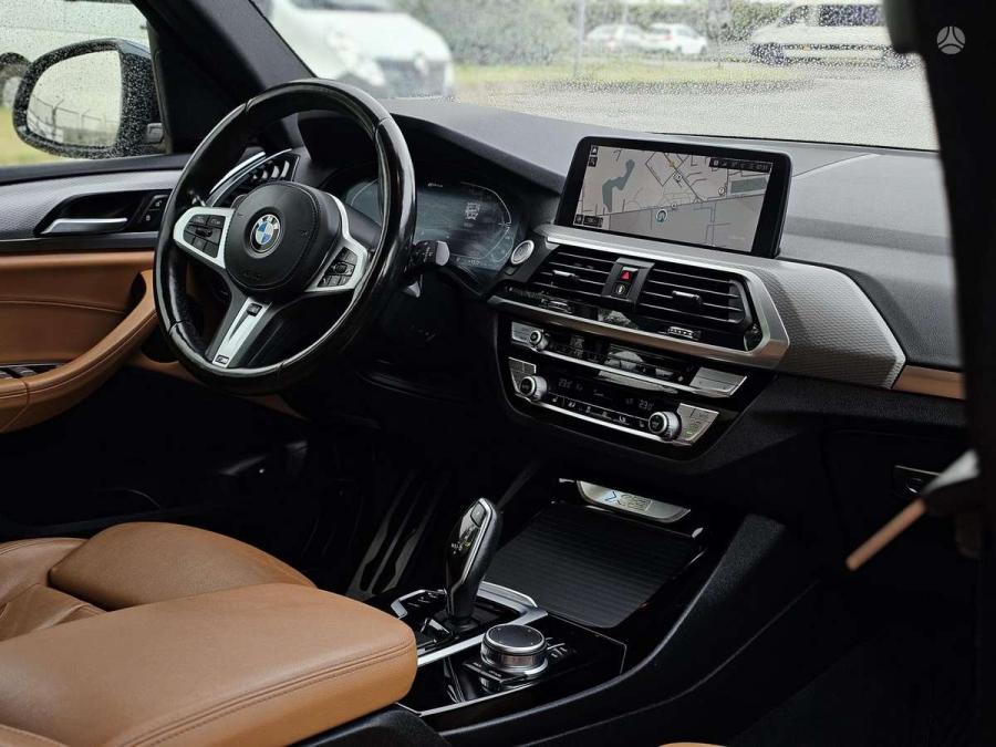 Blue BMW X3 2021 in Rokiskis, with an engine capacity of 2.00 L and mileage of 248 thousand km for 18950 €, photo 24 on AUTOMOTO.COM.LV