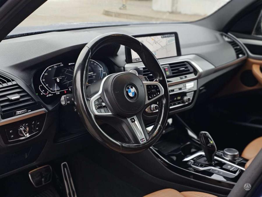 Blue BMW X3 2021 in Rokiskis, with an engine capacity of 2.00 L and mileage of 248 thousand km for 18950 €, photo 26 on AUTOMOTO.COM.LV