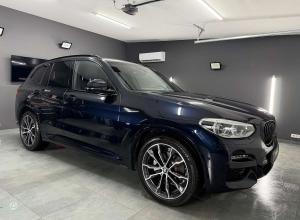 Blue BMW X3 2021 in Utena, with an engine capacity of 2.00 L and mileage of 208 thousand km for 26250 €, photo 4 on AUTOMOTO.COM.LV