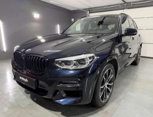 Blue BMW X3 2021 in Utena, with an engine capacity of 2.00 L and mileage of 208 thousand km for 26250 €, photo 44 on AUTOMOTO.COM.LV
