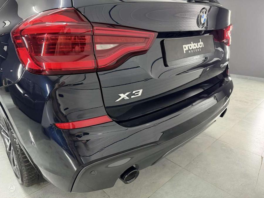 Blue BMW X3 2021 in Utena, with an engine capacity of 2.00 L and mileage of 208 thousand km for 26250 €, photo 49 on AUTOMOTO.COM.LV