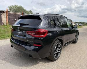 Blue BMW X3 2021 in Utena, with an engine capacity of 2.00 L and mileage of 208 thousand km for 26250 €, photo 53 on AUTOMOTO.COM.LV