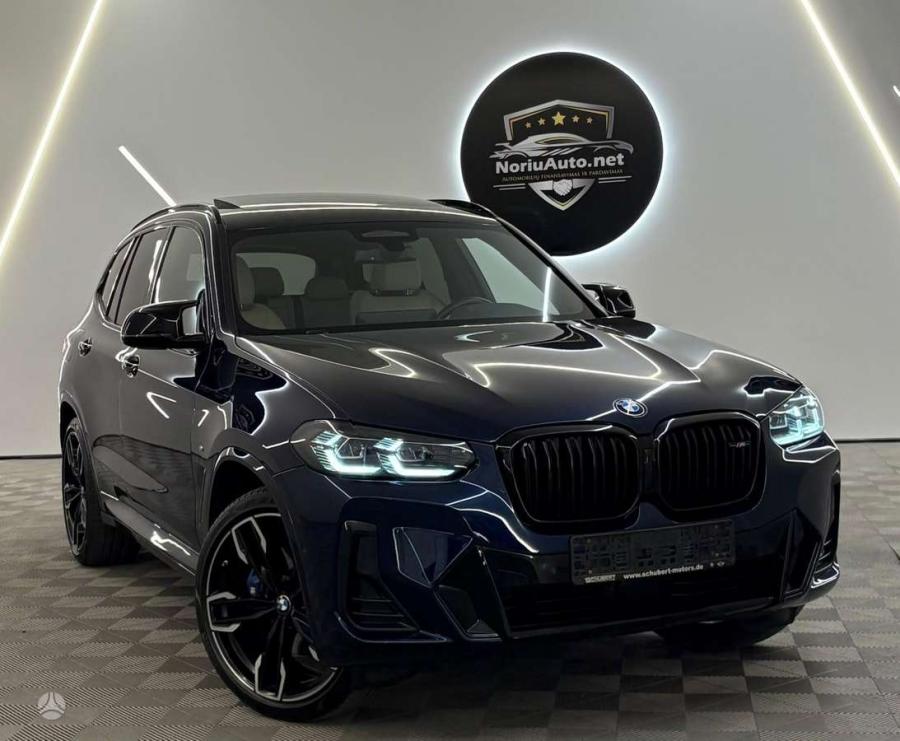 Blue BMW X3 2021 in Marijampole, with an engine capacity of 2.99 L and mileage of 232 thousand km for 33650 €, photo 1 on AUTOMOTO.COM.LV