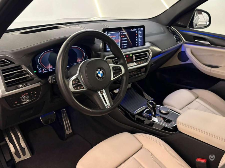 Blue BMW X3 2021 in Marijampole, with an engine capacity of 2.99 L and mileage of 232 thousand km for 33650 €, photo 3 on AUTOMOTO.COM.LV