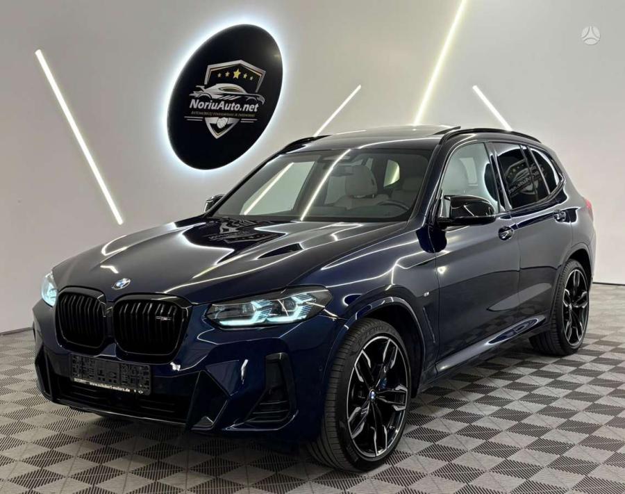 Blue BMW X3 2021 in Marijampole, with an engine capacity of 2.99 L and mileage of 232 thousand km for 33650 €, photo 8 on AUTOMOTO.COM.LV